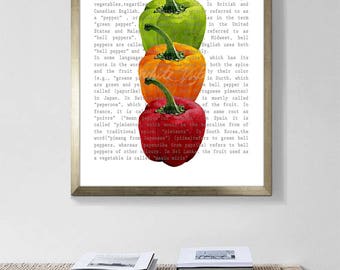 Pepper painting | Etsy