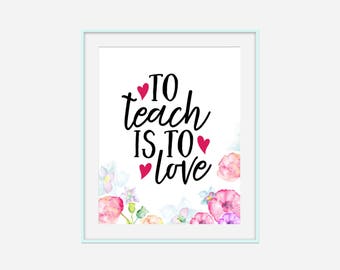 Teaching quotes | Etsy