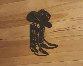 Western metal art | Etsy