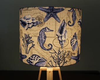 Coastal lampshade | Etsy