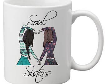 Personalized Best friend mug Dear BFF mug Thank you Gift