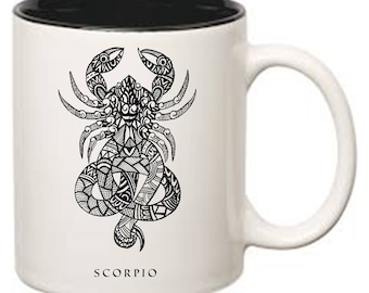 Scorpio mug | Etsy