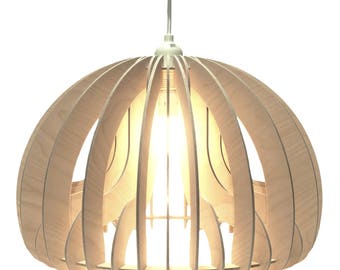 Wood ceiling light | Etsy