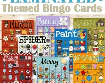30 Thanksgiving Bingo Cards INSTANT DOWNLOAD