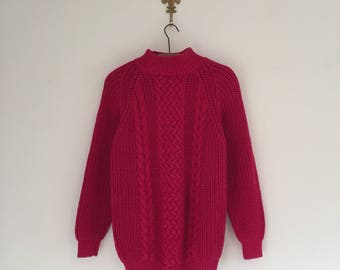 Chunky knit sweater | Etsy