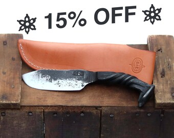 Hand forged knife | Etsy