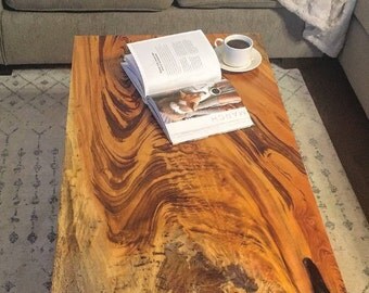 Exotic wood table | Etsy