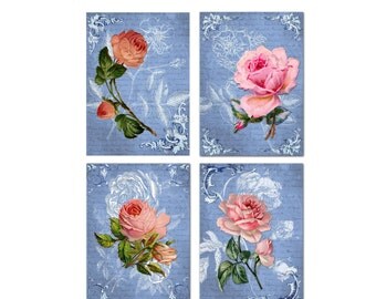 Decoupage wall art | Etsy