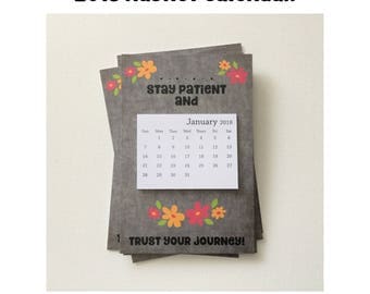 Mini calendar | Etsy