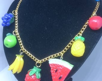 Fruit necklace | Etsy