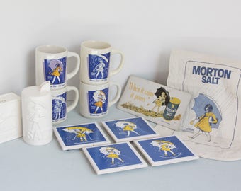 Morton salt girl | Etsy