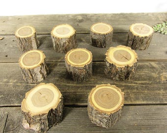 Log pillars | Etsy