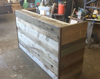 Barn wood desk | Etsy