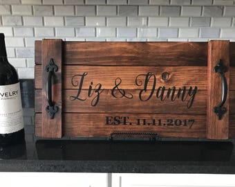 Custom serving tray | Etsy