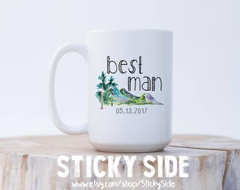 Best man mug | Etsy