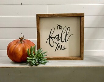 It's fall y'all | Etsy