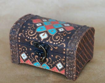 Hand painted box | Etsy