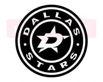 Dallas stars svg | Etsy