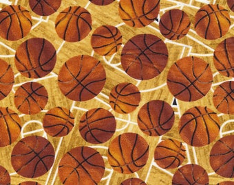 Basketball fabric | Etsy