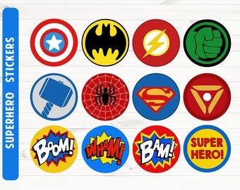 Superhero clipart | Etsy