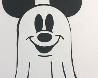 Mickey ghost | Etsy