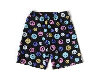 Smiley face shorts | Etsy