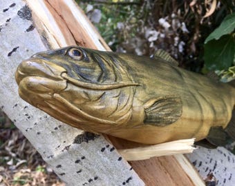 Wooden catfish | Etsy