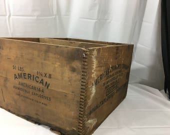 Dynamite crate | Etsy