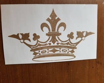 Tiara decal | Etsy