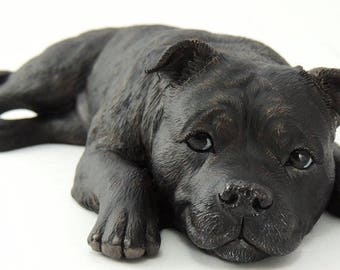Staffy ornament | Etsy