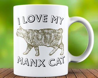 Manx cat | Etsy