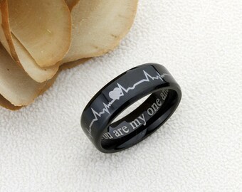 Mens promise ring | Etsy