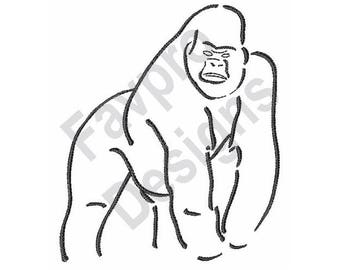 Silverback gorilla | Etsy