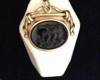 Antique watch fob | Etsy