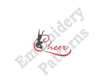 Cheer embroidery | Etsy