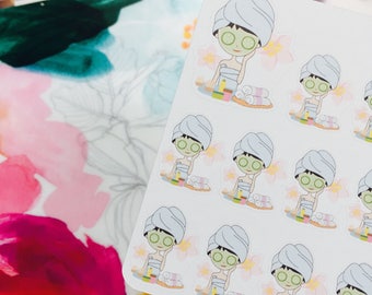 Face mask stickers | Etsy