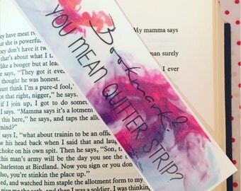 Funny bookmark | Etsy