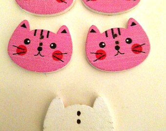 Animal buttons | Etsy