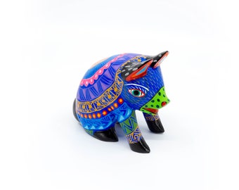 Mexican folk art pig | Etsy