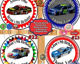Nascar stickers | Etsy