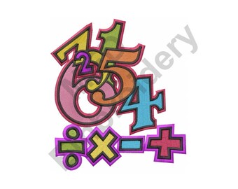 Math embroidery | Etsy