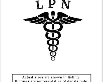 Lpn decal | Etsy