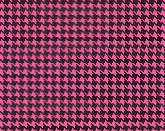 Pink houndstooth | Etsy