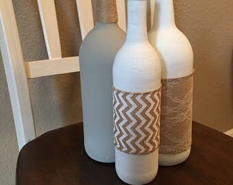Wine bottle decor | Etsy