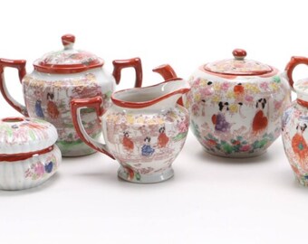 Japanese tea set | Etsy