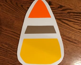 Candy corn sign | Etsy