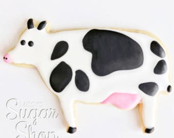 Cow cookies | Etsy