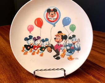 Mickey plates | Etsy