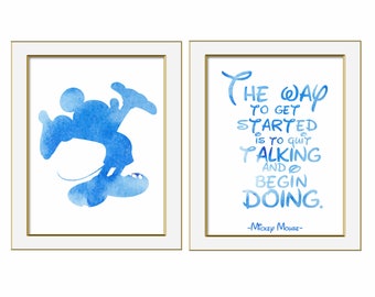 Mickey mouse quotes | Etsy