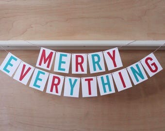 Merry everything | Etsy